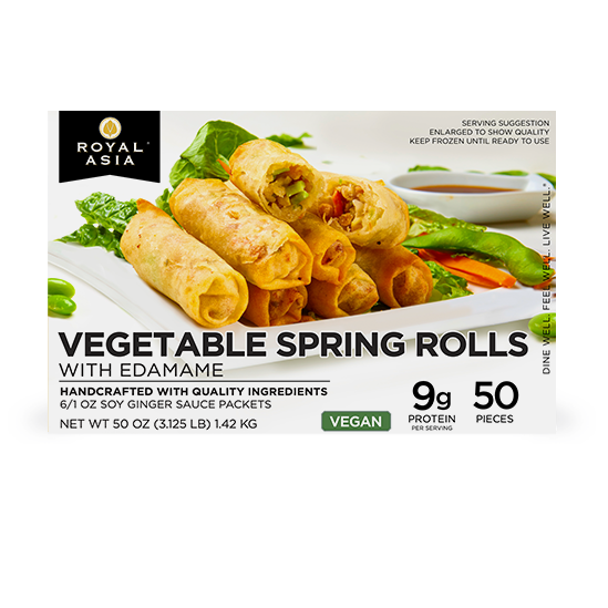 Royal Asia Vegetable Spring Rolls | All-Natural Veggie Rolls